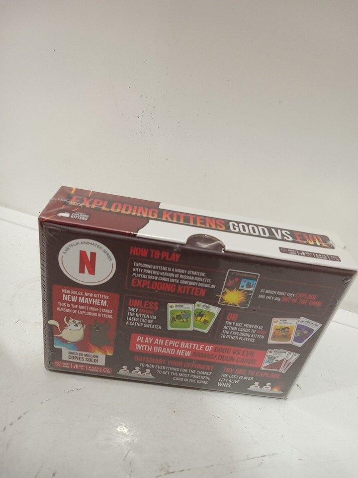 GOOD VS. EVIL BY EXPLODING KITTENS C… | King of the North Auction