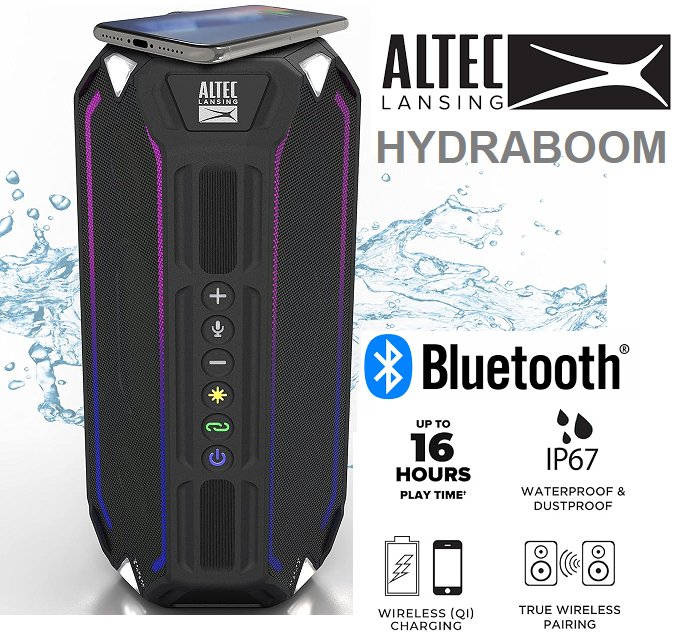 ALTEC LANSING HYDRABOOM BLUETOOTH SP… | King of the North Auction