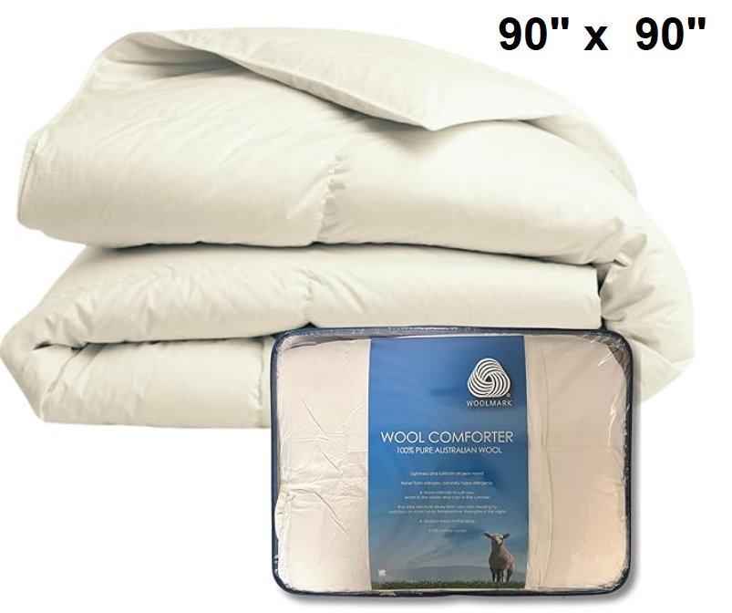 AUSTRALIAN WOOL DUVET COMFORTER - 9… | King of the North Auction