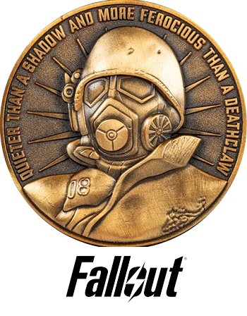 FALLOUT NCR RANGER CHALLENGE COIN - … | King of the North Auction