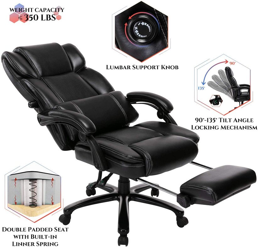 STARSPACE BIG AND TALL RECLINING EXE… | King of the North Auction