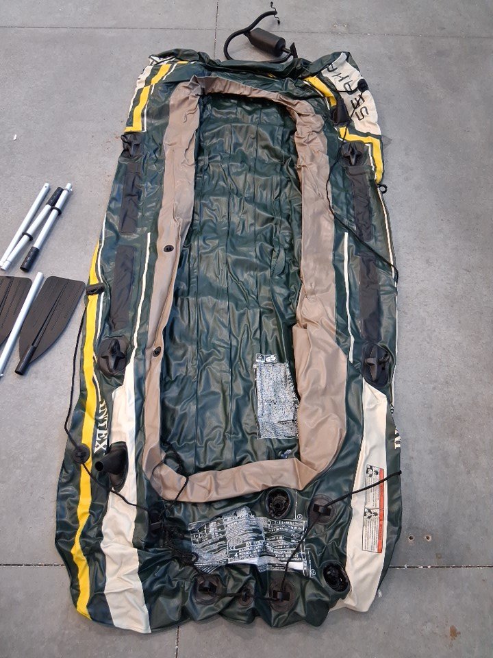 INTEX SEAHAWK 4, INFLATABLE BOAT SET… | King of the North Auction