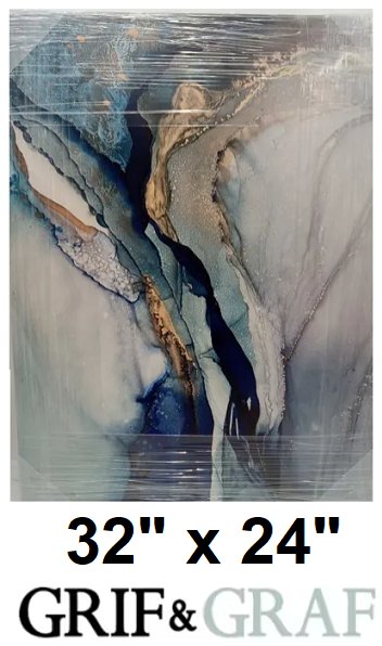 GRIF AND GRAF UNFRAMED ABSTRACT ART … | King of the North Auction